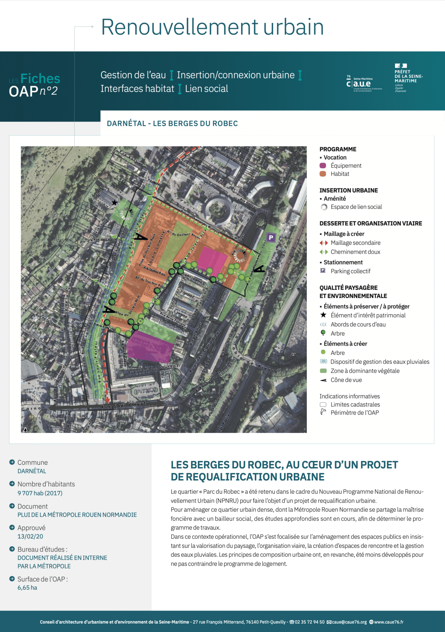 Urbanisme : les fiches OAP - CAUE76
